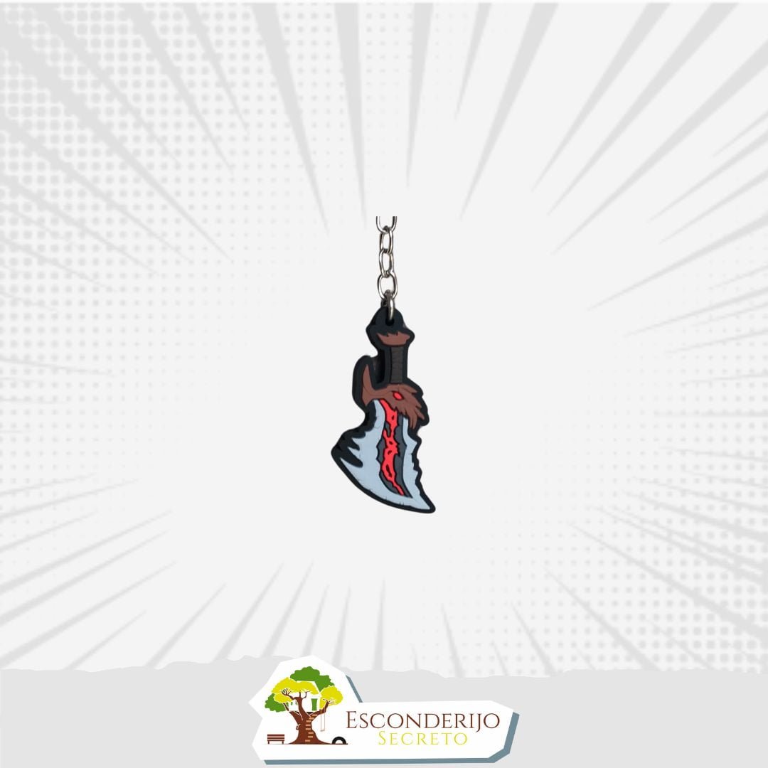 Chaveiro Emborrachado – Games – God of War – Klaive – Esconderijo ...