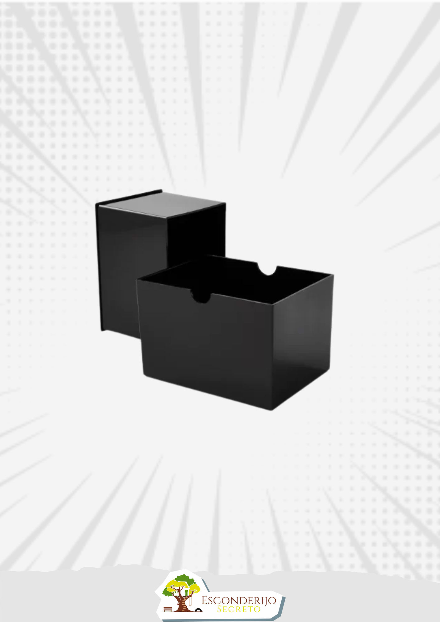 Dragon Shield – Strongbox: Black – Esconderijo Secreto – Seu Santuário ...